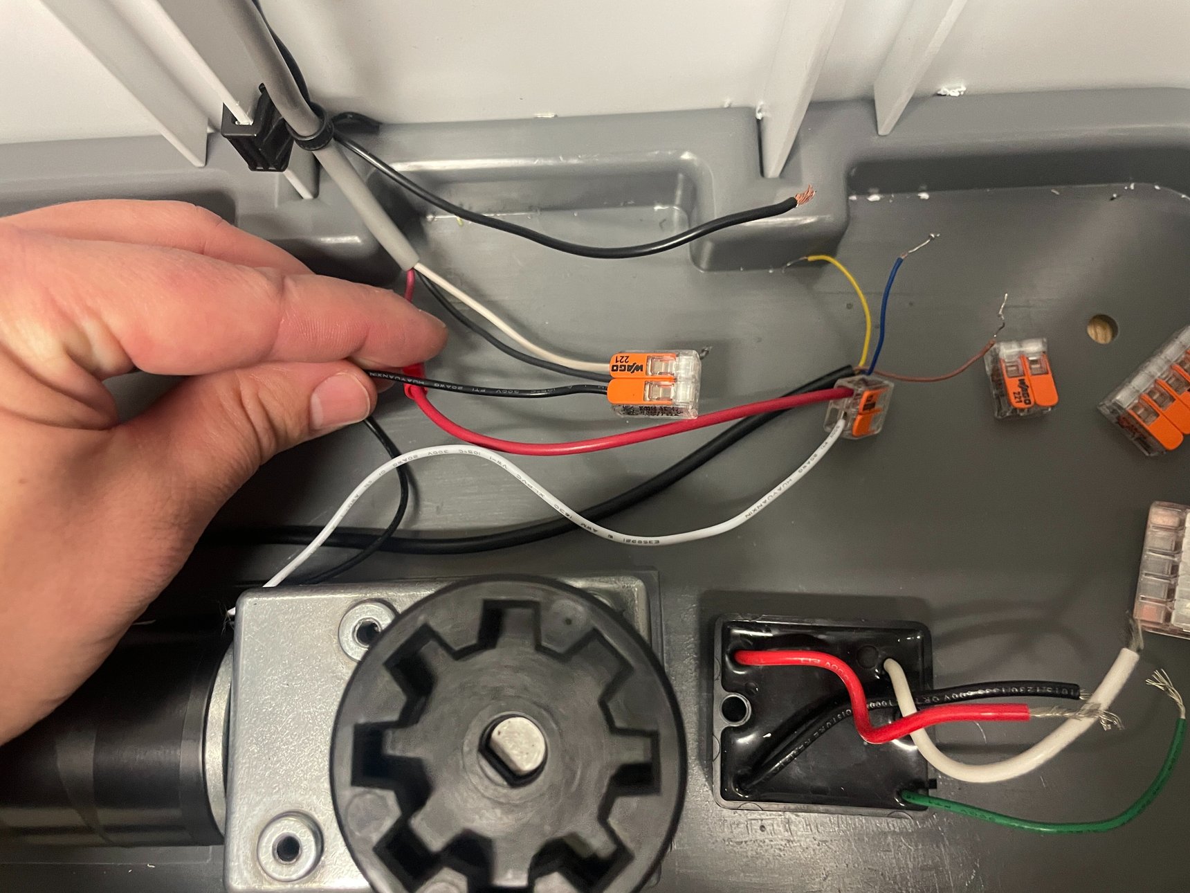 How to update motor and wire clips with an old wiring harness